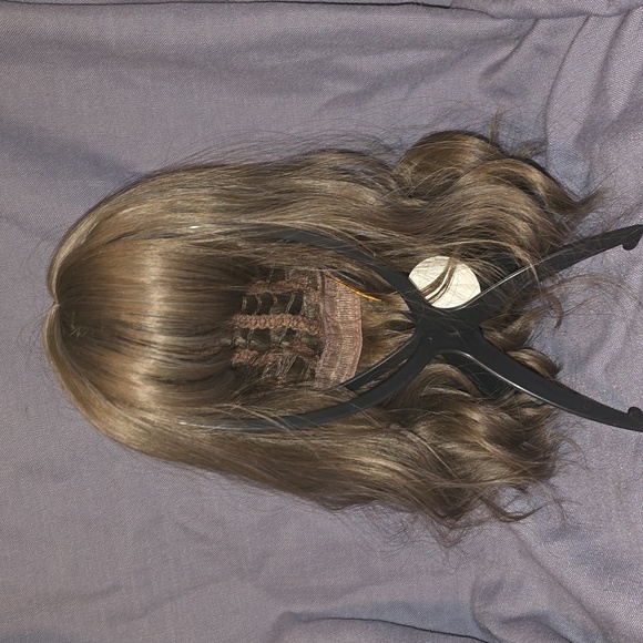 Wigs & More | Hair | Sandy Blonde Medium Length Wig | Poshmark